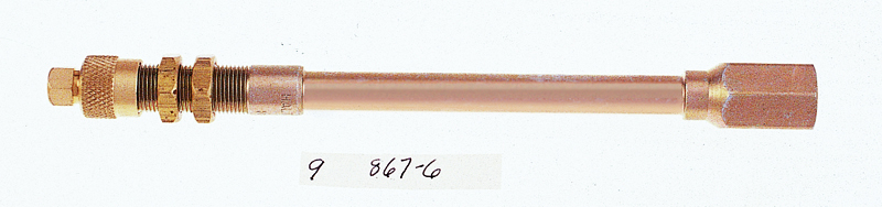 Large Bore Rigid Brass Extension